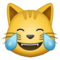 😹 Cat Face with Tears of Joy Emoji