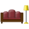 🛋️ Couch and Lamp Emoji