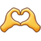 🫶 Manos Que Forman Un Corazón emojis