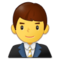 👨‍💼 Man Office Worker Emoji