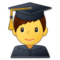 👨‍🎓 Man Student Emoji