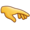 🫳 Palm Down Hand Emoji