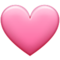 Pink Heart Emoji