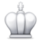 White Chess King Emoji