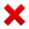 Cross Mark Emoji