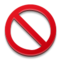 🚫 No Entry Sign Emoji