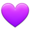 💜 Purple Heart Emoji