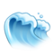 🌊 Water Wave Emoji