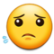 😟 Worried Face Emoji