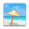 🏖️ Beach with Umbrella Emoji