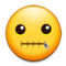 🤐 Zipper-Mouth Face Emoji