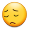 😔 Pensive Face Emoji