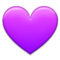 💜 Purple Heart Emoji