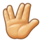 🖖 Vulcan Salute Emoji