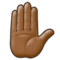 🏾 Raised Hand: Medium-Dark Skin Tone Emoji