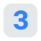 3️⃣ Keycap Digit Three Emoji