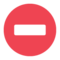 ⛔ No Entry Emoji