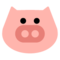 🐷 Pig Face Emoji