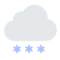 🌨️ Cloud with Snow Emoji