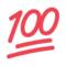 💯 Hundred Points Symbol Emoji