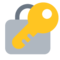 🔐 Closed Lock with Key Emoji