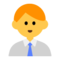 👨‍💼 Man Office Worker Emoji