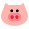 🐷 Pig Face Emoji
