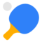 🏓 Table Tennis Paddle and Ball Emoji