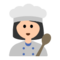 👩🏻‍🍳 Female Cook: Light Skin Tone Emoji