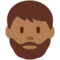🧔🏾‍♂️ Man: Medium-Dark Skin Tone, Beard Emoji