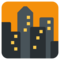 🌆 Cityscape at Dusk Emoji