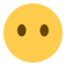 😶 Face Without Mouth Emoji
