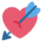 💘 Heart with Arrow Emoji