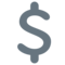 💲 Heavy Dollar Sign Emoji