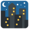🌃 Night with Stars Emoji