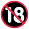 🔞 Emoji Proibido Para Menores De 18 Anos