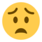 😟 Worried Face Emoji