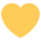 💛 Yellow Heart Emoji