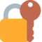 🔐 Closed Lock with Key Emoji
