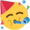 🥳 Face with Party Horn and Party Hat Emoji