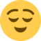 😌 Relieved Face Emoji