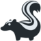 🦨 Skunk Emoji