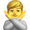 🙅 Face with No Good Gesture Emoji
