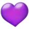 💜 Purple Heart Emoji