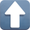 ⬆️ Upwards Black Arrow Emoji