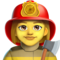 👩‍🚒 Woman Firefighter Emoji
