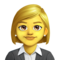 👩‍💼 Woman Office Worker Emoji