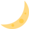 🌙 Crescent Moon Emoji