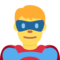 🦸‍♂️ Man Superhero Emoji