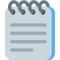 🗒️ Spiral Note Pad Emoji